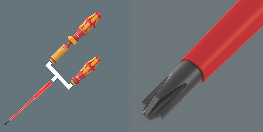 ก้านไขควง Wera Kraftform Kompakt VDE 62 i PH/S, # 2 x 154 มม. 05003441001 ลดราคา | iToolmart