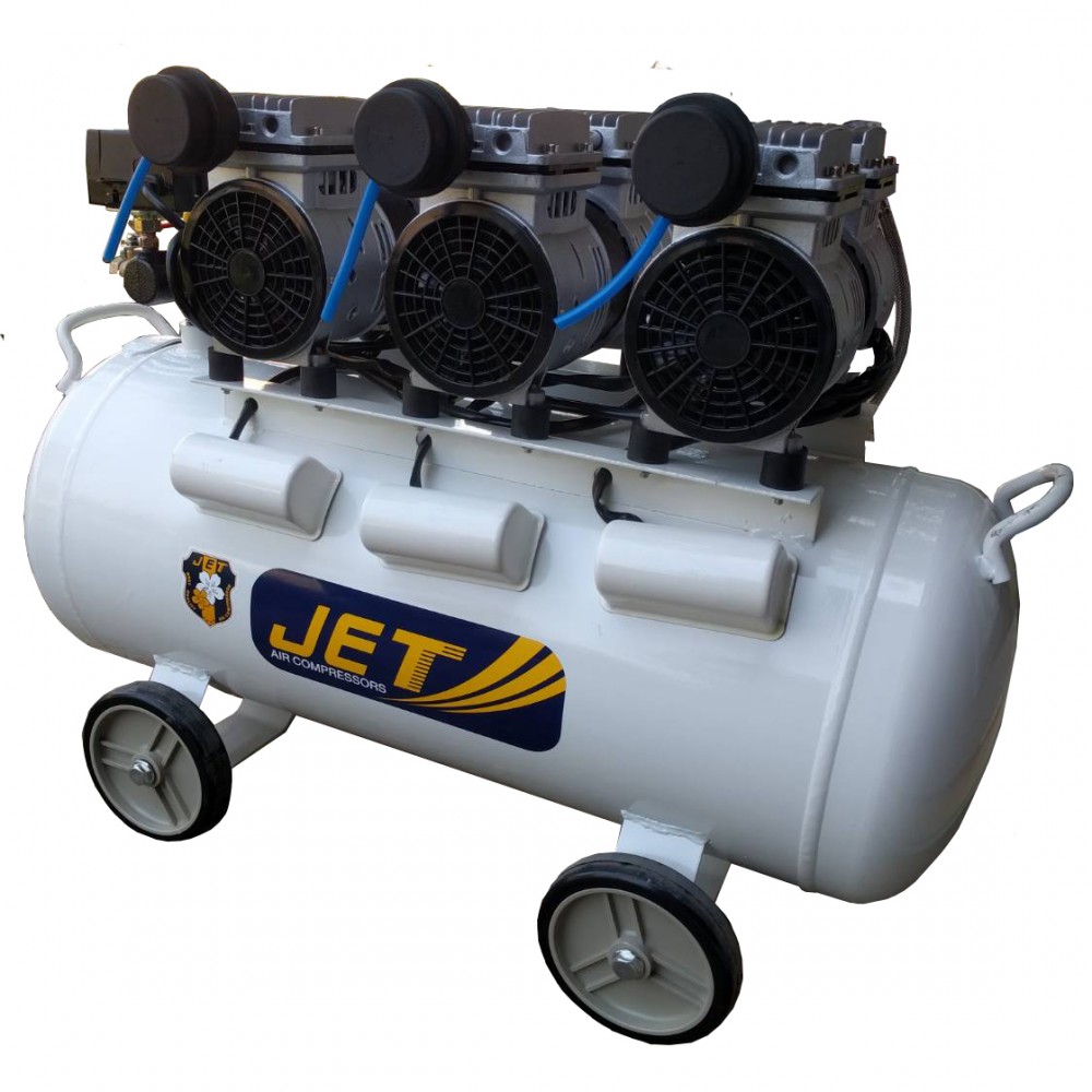 ปั๊มลมเก็บเสียง JET รุ่น JTO-370 ขนาด 70L. ลดราคา | iToolmart