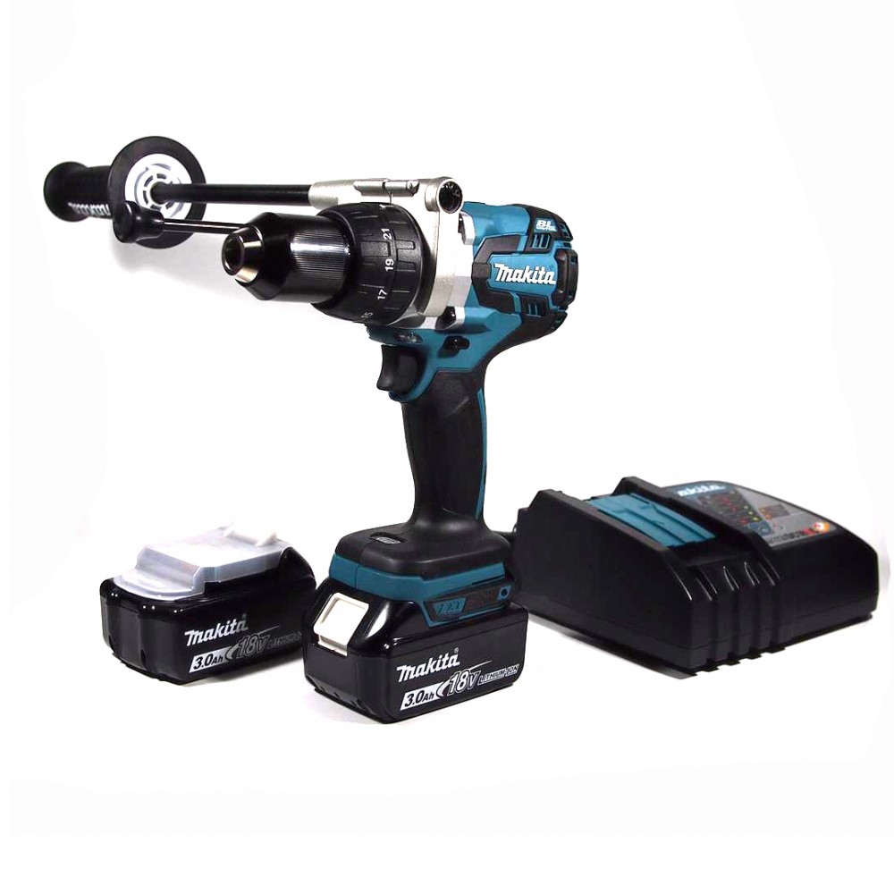 สว่านกระแทกไร้สาย MAKITA DHP481RFE ขนาด 18V. (แรงบิด 115/60 Nm.) ลดราคา ...