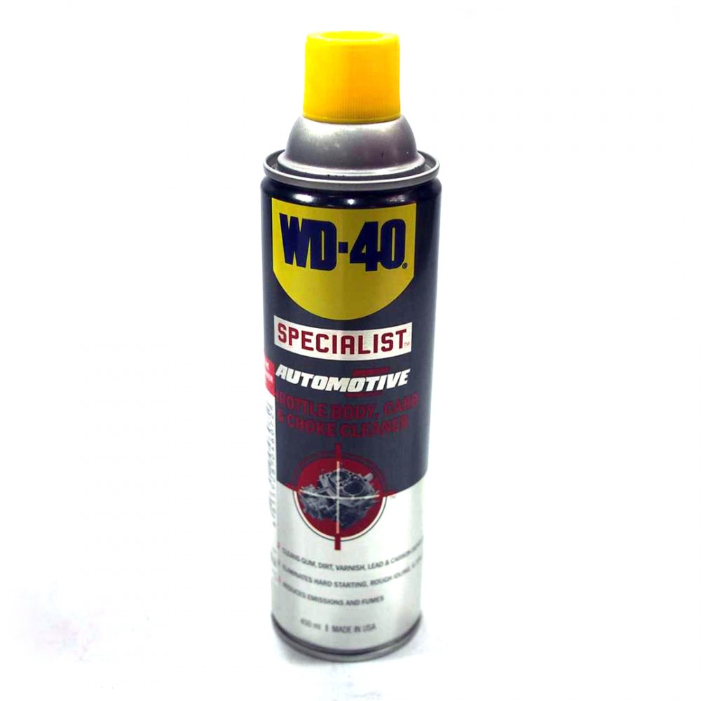 สเปรย์ทำความสะอาดปีกผีเสื้อ คาร์บูเรเตอร์และโช๊ค WD-40 (35105) ขนาด ...