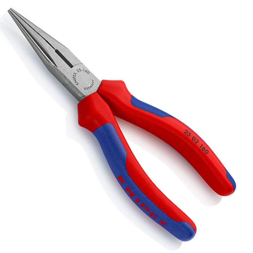 คีมปากแหลม Knipex 25 02 160 SB ด้ามยาง ลดราคา | iToolmart
