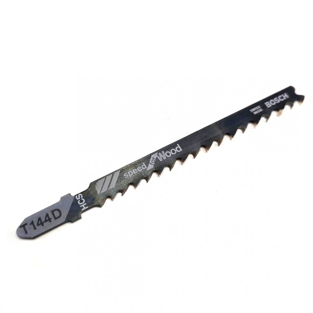 ใบเลื่อยจิ๊กซอร์ BOSCH T144D สำหรับตัดไม้แบบตรง (แพ็คละ 5 ใบ) ลดราคา ...