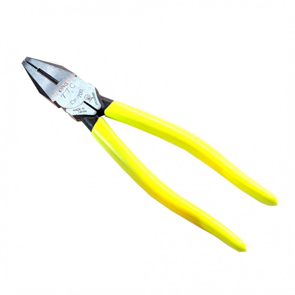 คีมปากจิ้งจก KING TTC CP-200 ขนาด 8 นิ้ว 200mm. Made in Japan ลดราคา | iToolmart