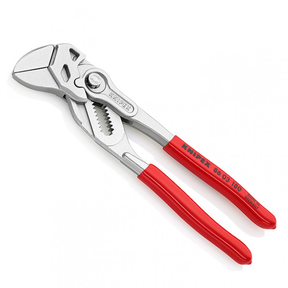 คีมคอม้า จับแป็บ KNIPEX Cobra ขนาด 180 มม. 86 03 180 SB (Pliers Wrench ...