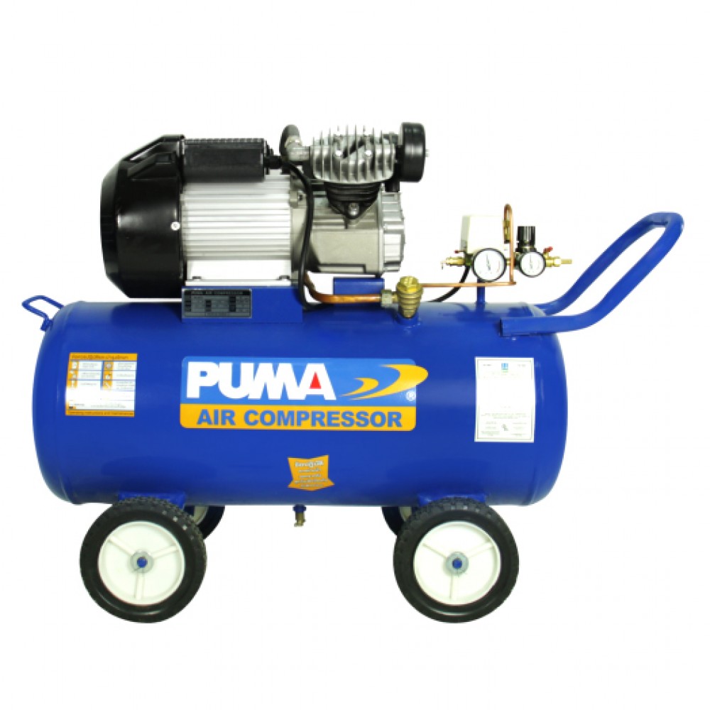 ปั๊มลมโรตารี่ PUMA XM-4070 4HP 2 ลูกสูบ ขนาด 70 ลิตร ลดราคา | iToolmart
