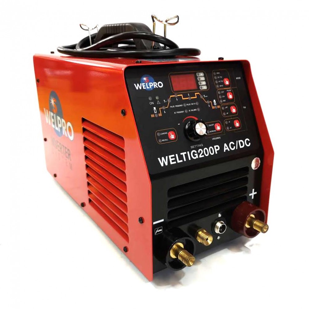 เครื่องเชื่อมระบบ Inverter WELPRO WELTIG200P AC/DC ลดราคา | iToolmart