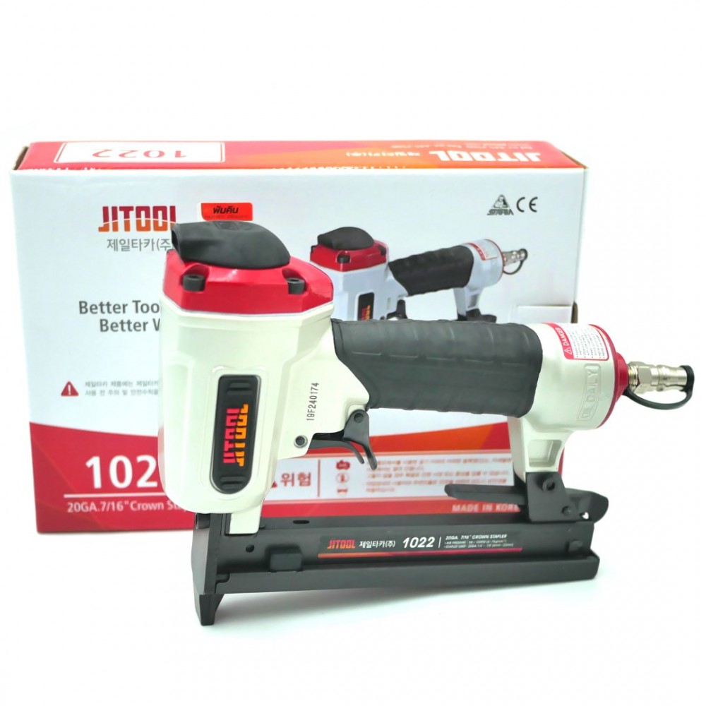 ปืนยิงตะปูลม ขาคู่ แม็กลม JITOOL 1022 ลดราคา | iToolmart
