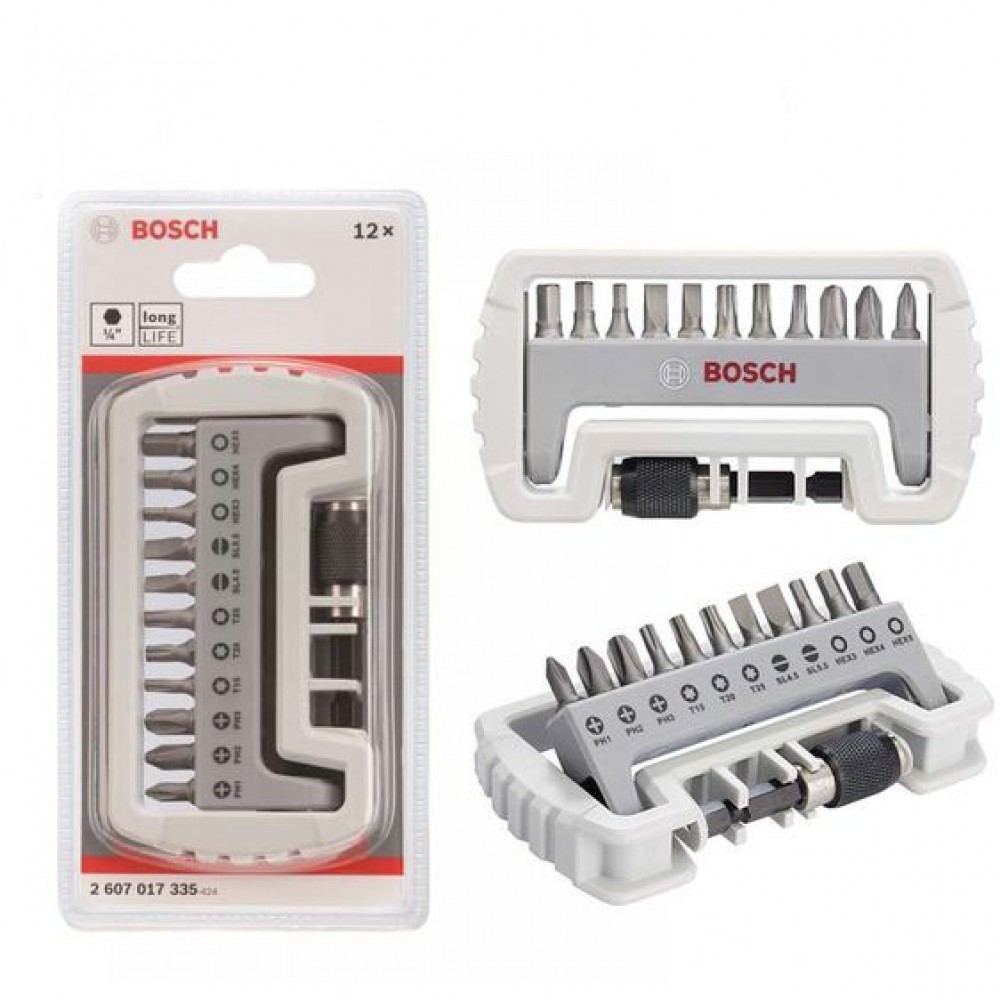 ชุดดอกไขควง BOSCH 11 ชิ้น 2607017335 ลดราคา | iToolmart