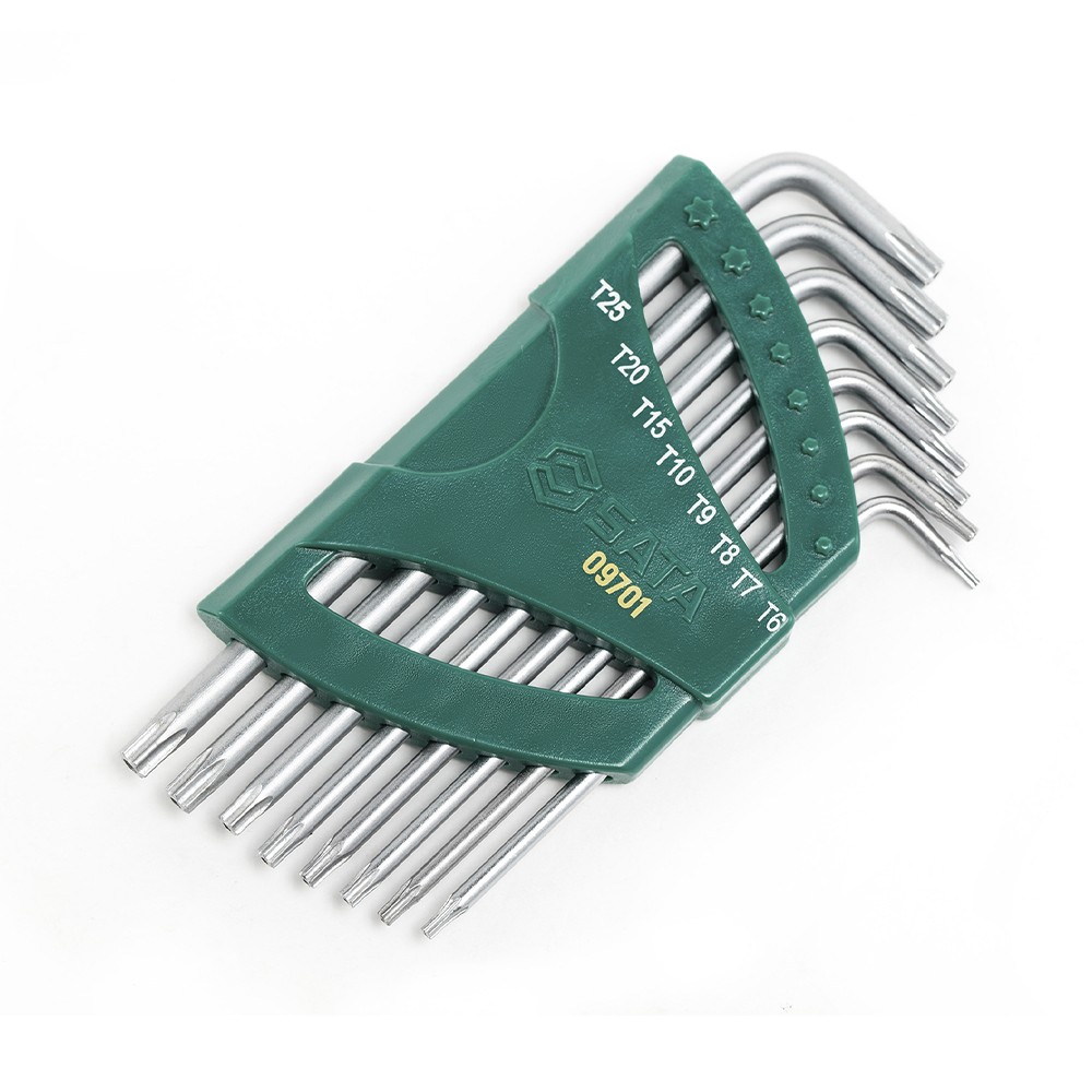 ชุดประแจหกเหลี่ยมหัวทอร์ค 8 ชิ้น SATA 09701 ลดราคา | iToolmart