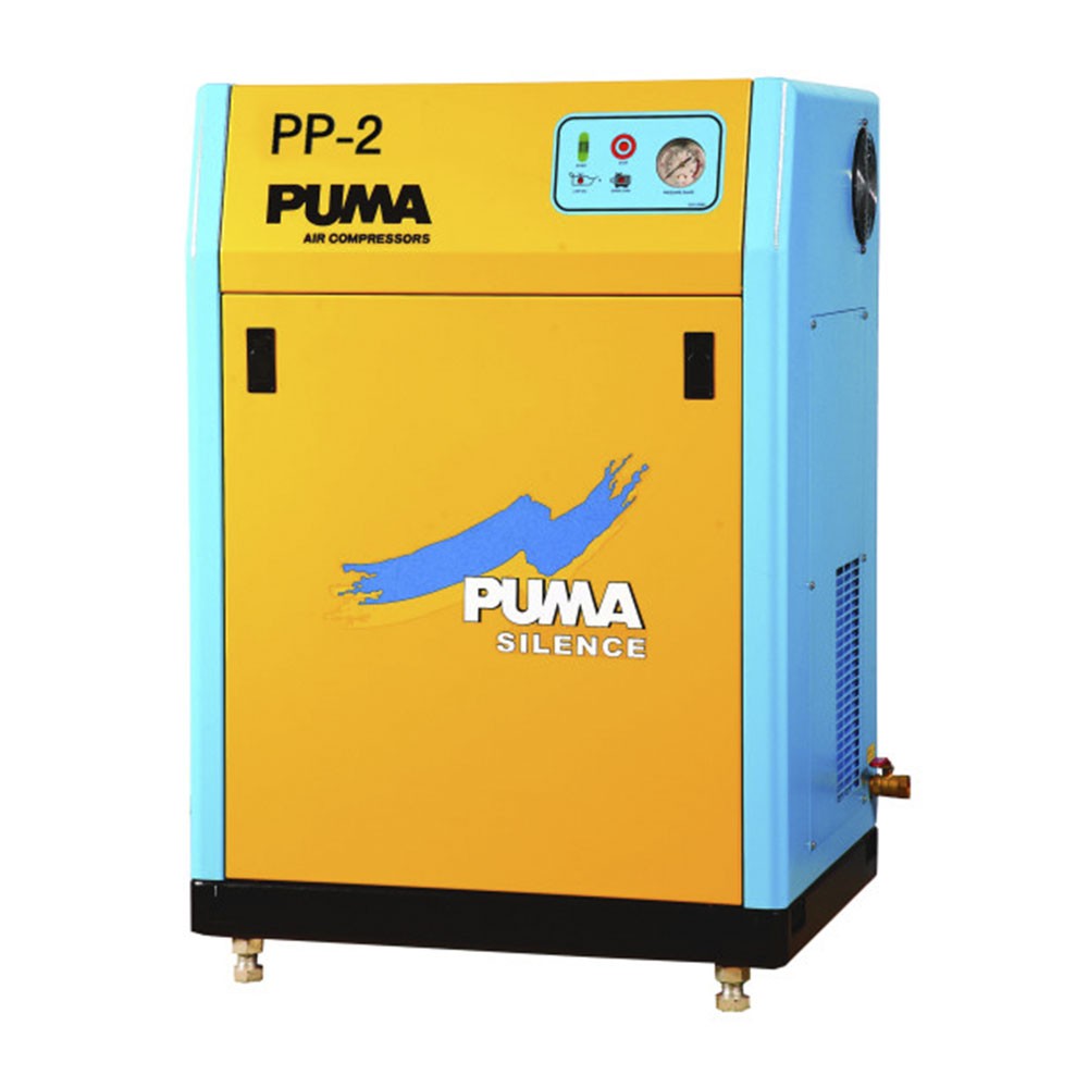 ปั๊มลมเก็บเสียง PUMA PP-2 ขนาด 2 HP 2 ลูกสูบ ลดราคา | iToolmart