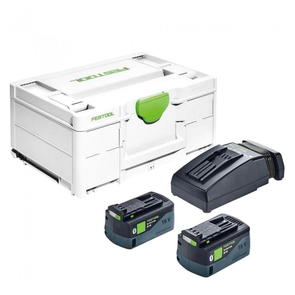 ชุดแบตเตอรี่ FESTOOL 576810 SYS3 ENG 18V 2x5,2/TCL6 Energy set มี ...