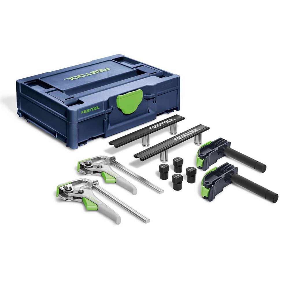 ชุดแคลมป์จับชิ้นงาน FESTOOL 577131 SYS-MFT Fixing-Set SYS3 M 112 MFT-FX ...