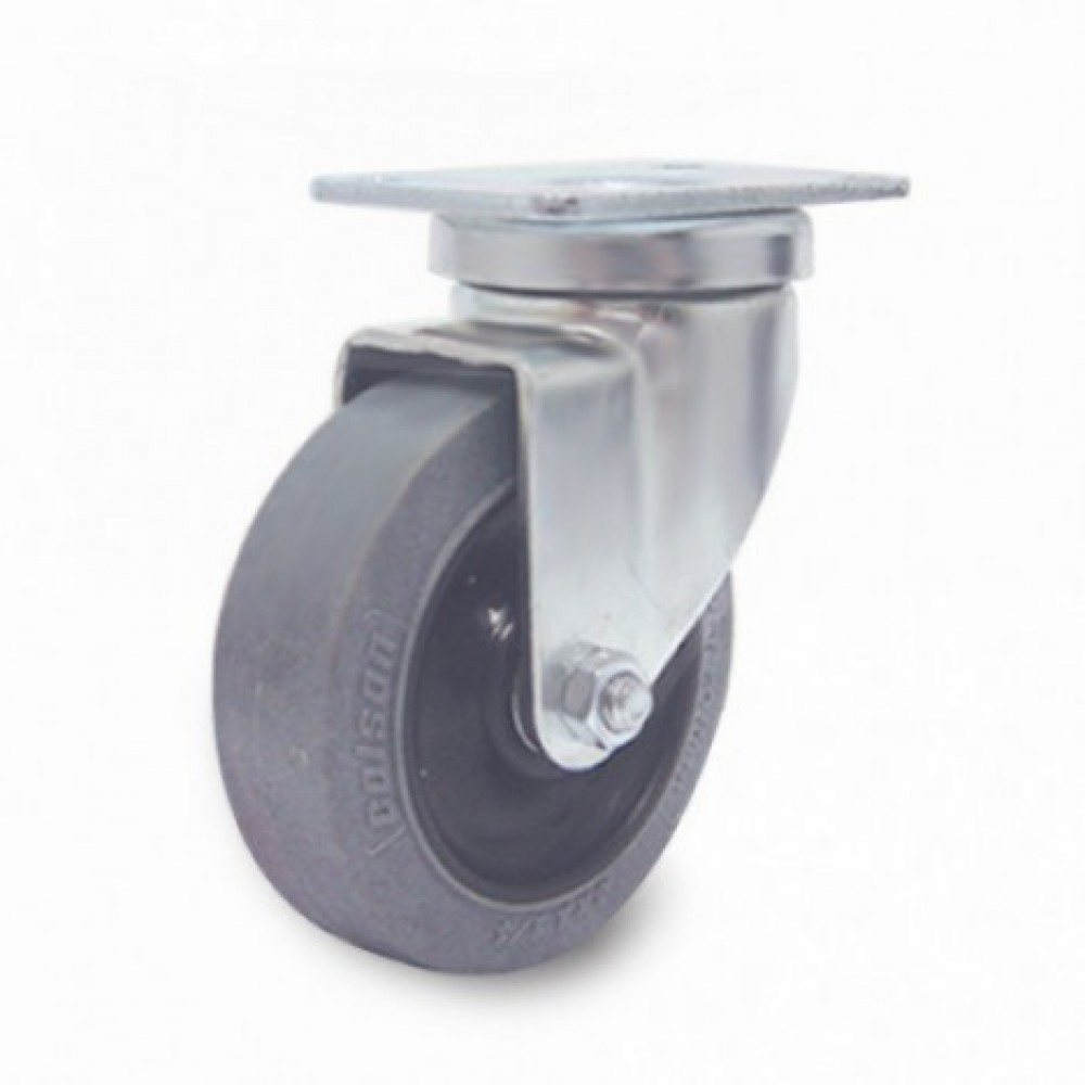 ล้อยางป้องกันไฟฟ้าสถิตย์ แป้นหมุนรอบ COLSON 2-5646-565 C1 ขนาด 125 mm ...