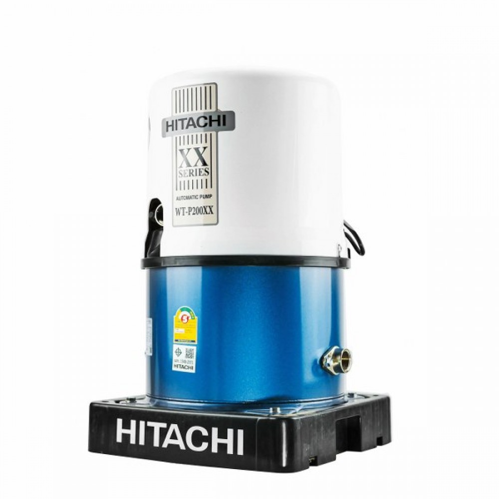 ปั๊มน้ำอัตโนมัติ HITACHI WT-P200XX ถังกลม 200 วัตต์ ท่อ 1 นิ้ว ลดราคา ...