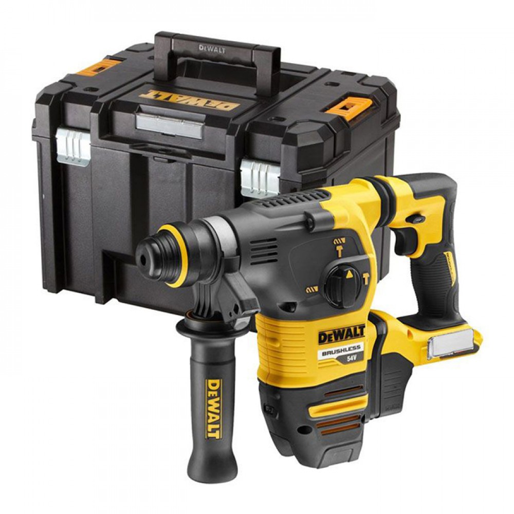 สว่านโรตารี่ไร้สาย SDS-Plus ขนาด 30 มม. Dewalt DCH333NT-KR 54V XR ...