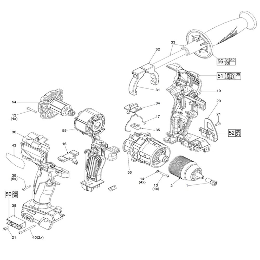หัวเกียร์ Milwaukee M18FPD2 ลดราคา | iToolmart