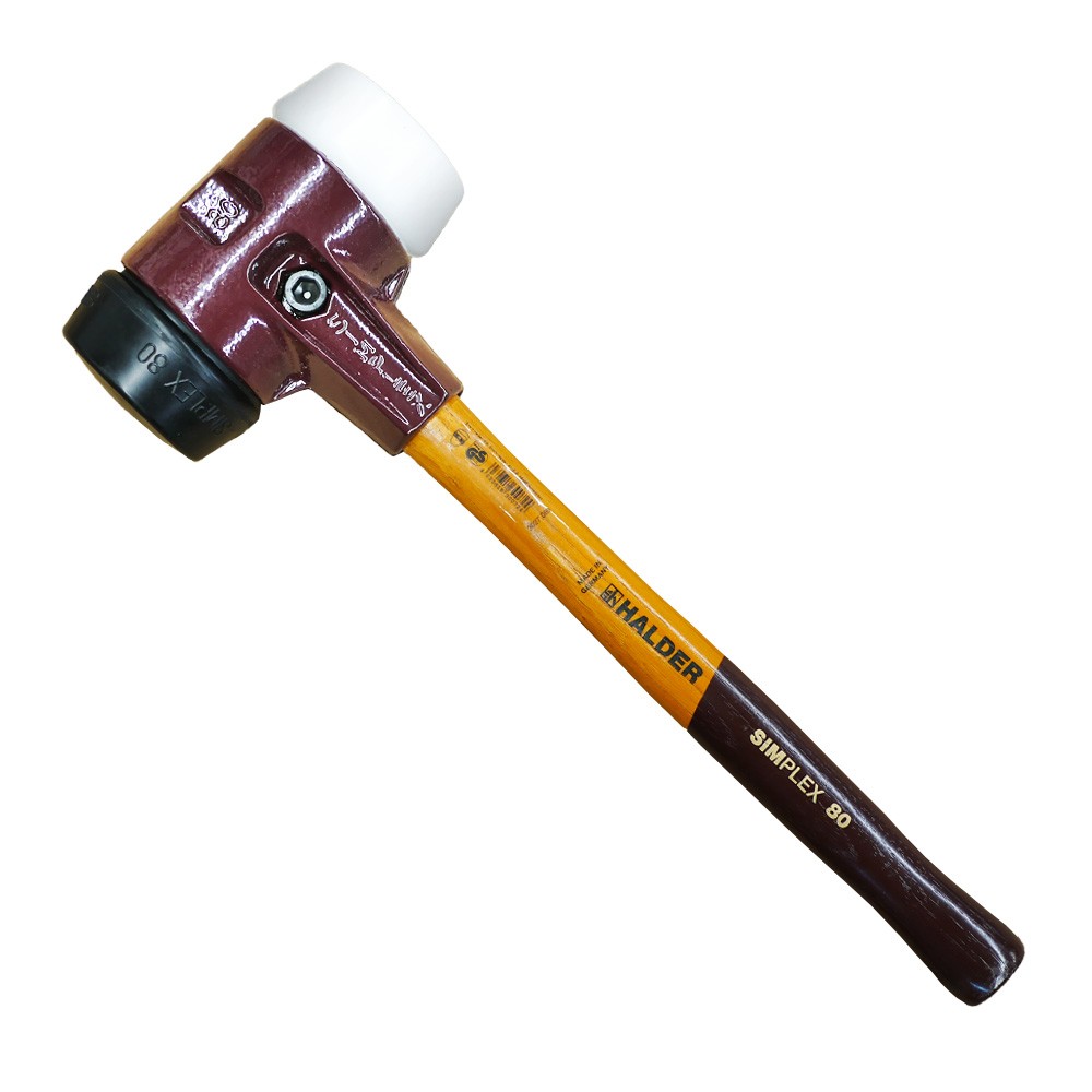 ค้อนยาง/พลาสติก HALDER SIMPLEX 80 มม.3027.080 ลดราคา | iToolmart