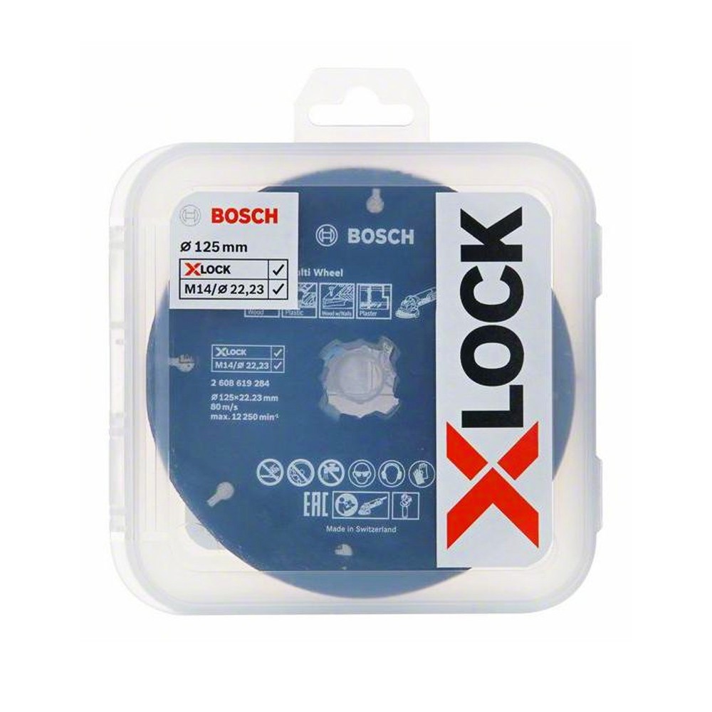 ชุดใบเจียร 5 นิ้ว BOSCH 2608619374 ระบบ X-LOCK 5 ชิ้น ลดราคา | iToolmart