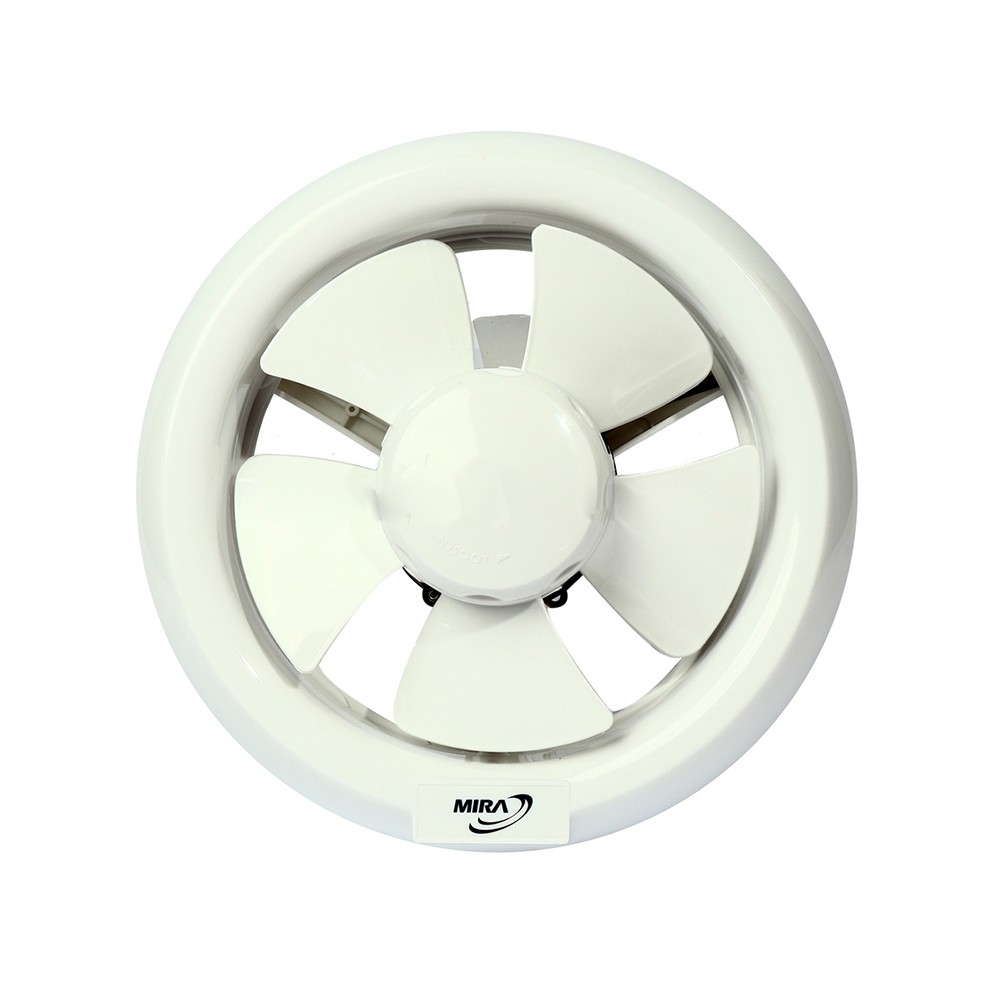 พัดลมดูดอากาศ แบบติดกระจก 8 นิ้ว MIRA M281-M77 กำลังไฟ 25 W. 220V. ลดราคา | iToolmart