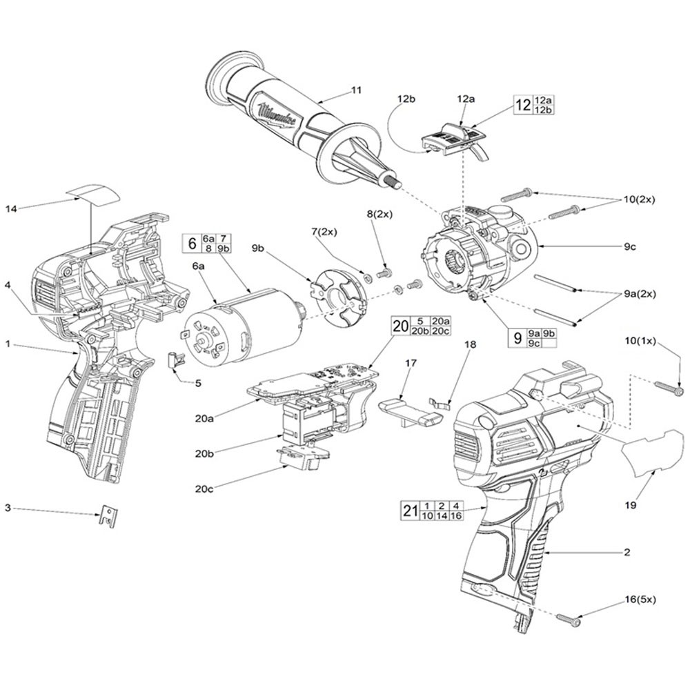 ตัวเลือกความเร็ว Milwaukee M12BPS ลดราคา | iToolmart