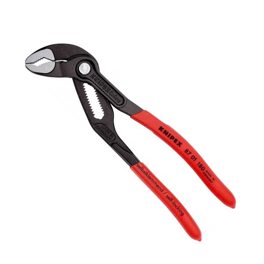 คีมถอดปั๊มน้ำ KNIPEX ขนาด 180 มม. 87 01 180 SB ลดราคา | iToolmart