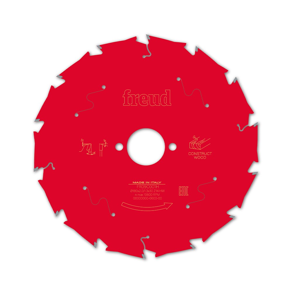 ใบเลื่อยวงเดือน FREUD FR09C001H ตัดไม้ที่มีตะปู ขนาด 7 นิ้ว (180 mm.) 14 ฟัน ลดราคา | iToolmart