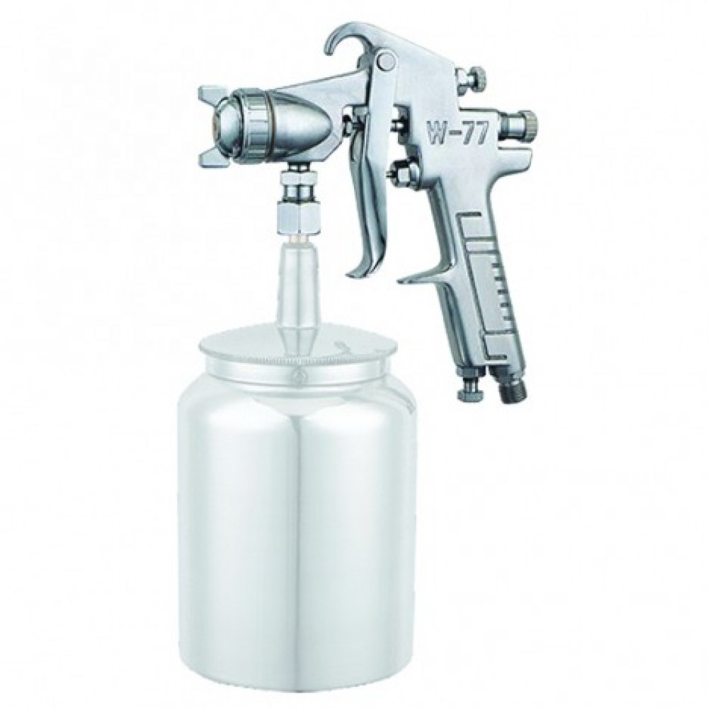 กาพ่นสีขนาดกลาง ANEST IWATA W-77-3S หัวพ่น 2.5 mm. กาล่าง (ไม่รวมกระป๋องสี) ลดราคา | iToolmart