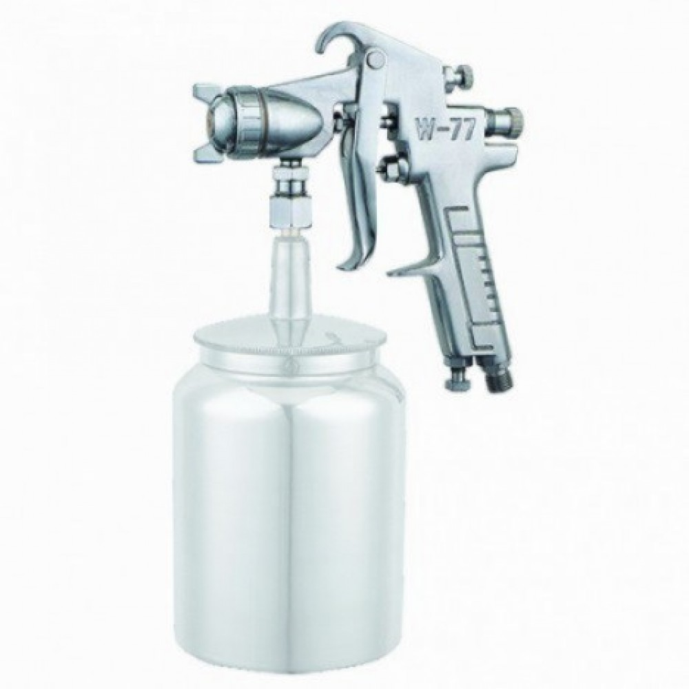 กาพ่นสีขนาดกลาง ANEST IWATA W-77-0 หัวพ่น 1.2mm. Pressure Feed (ไม่รวมกระป๋องสี) ลดราคา | iToolmart