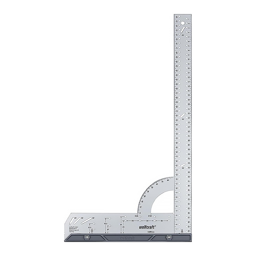 ฉากเหล็ก 500mm Wolfcraft 5206000 Universal Angle & Try Square ลดราคา | iToolmart