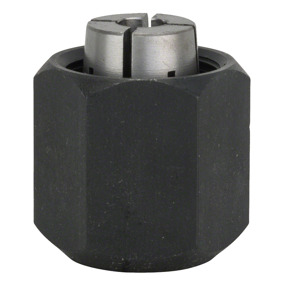 ปากจับดอกเราเตอร์ ขนาด 6.35 mm. (1/4 นิ้ว) BOSCH Collet with Nut 1/4 ...