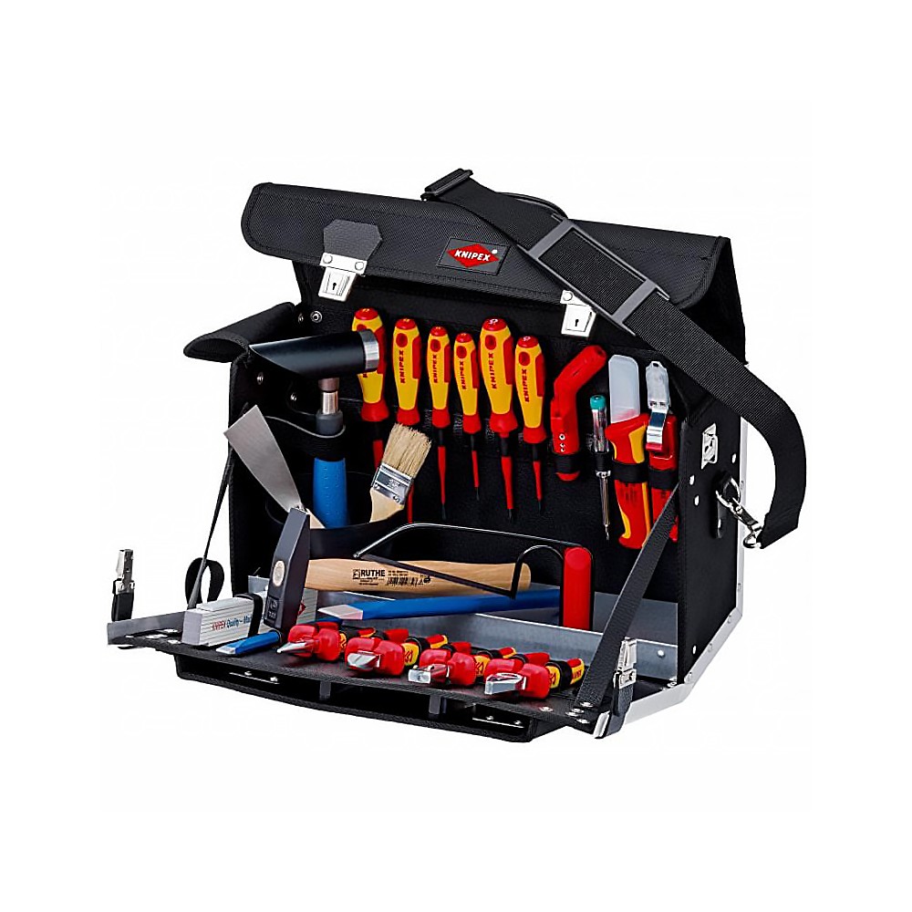 ชุดเครื่องมือช่างไฟฟ้า KNIPEX 00 21 02 EL Classic Electricians Tool Kit ...