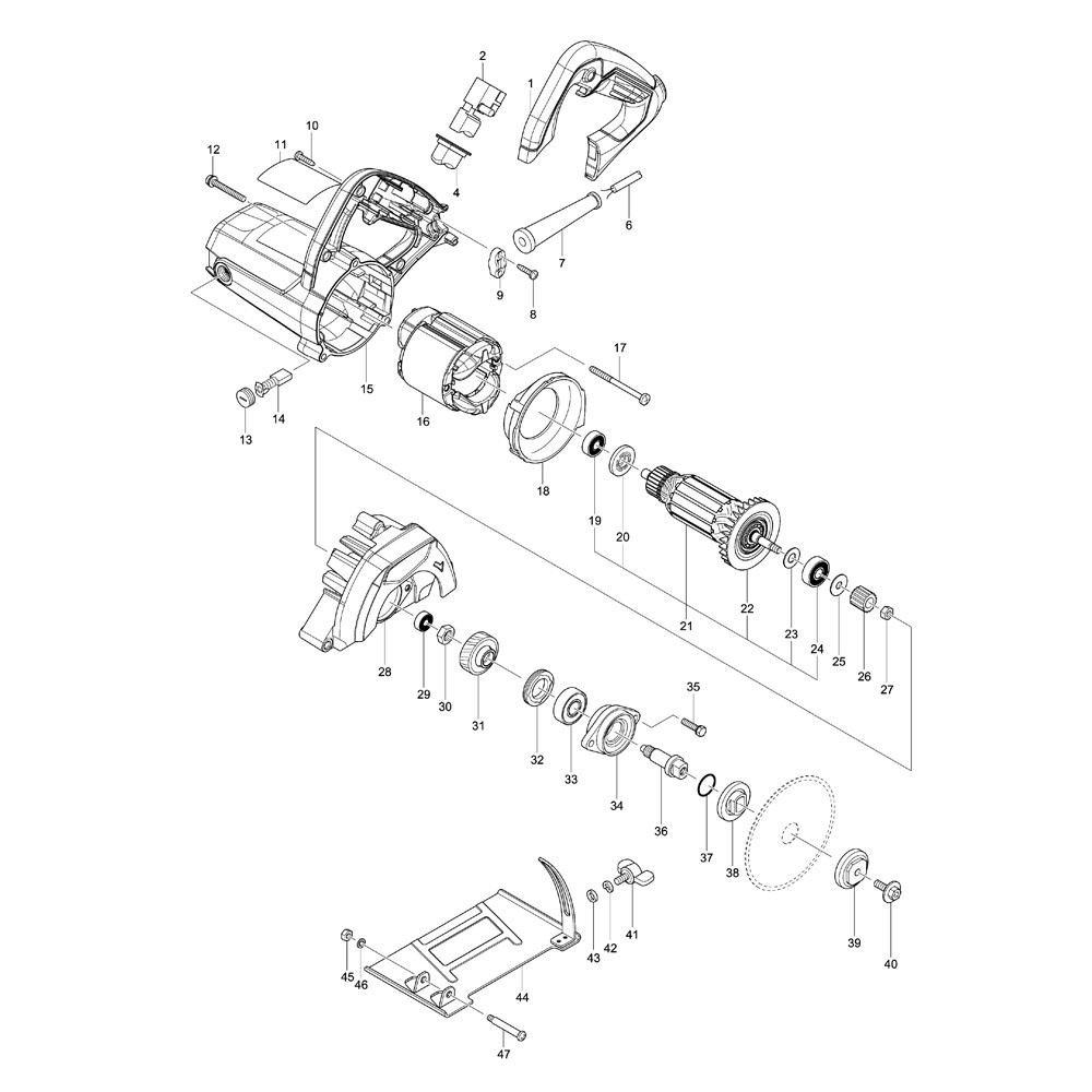 ฝาครอบกันฝุ่น MAKITA M4100ZX1B ลดราคา | iToolmart