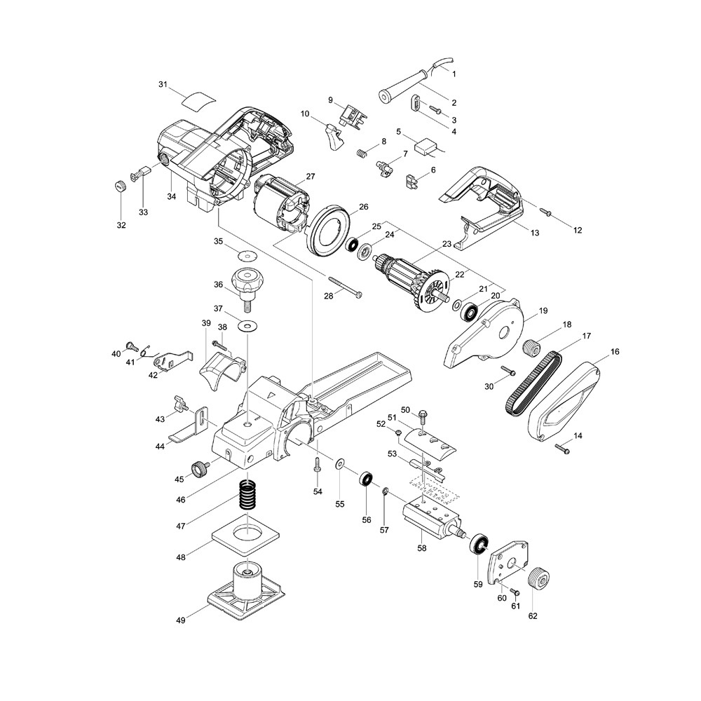 ตัวเรือนมอเตอร์ MAKITA M1100KX1B ลดราคา | iToolmart