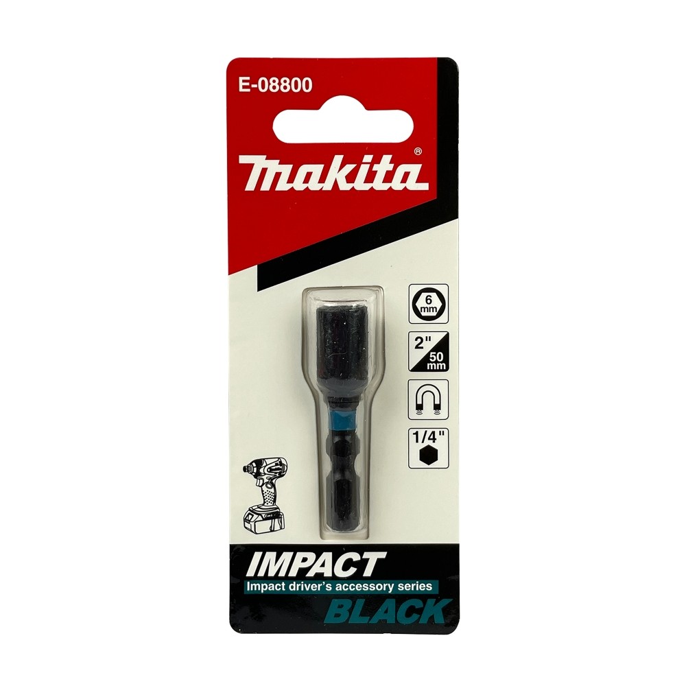 ดอกไขควงลูกบล็อกแม่เหล็ก MAKITA E-08800 M5 ขนาด 6 x 50 mm ลดราคา | iToolmart
