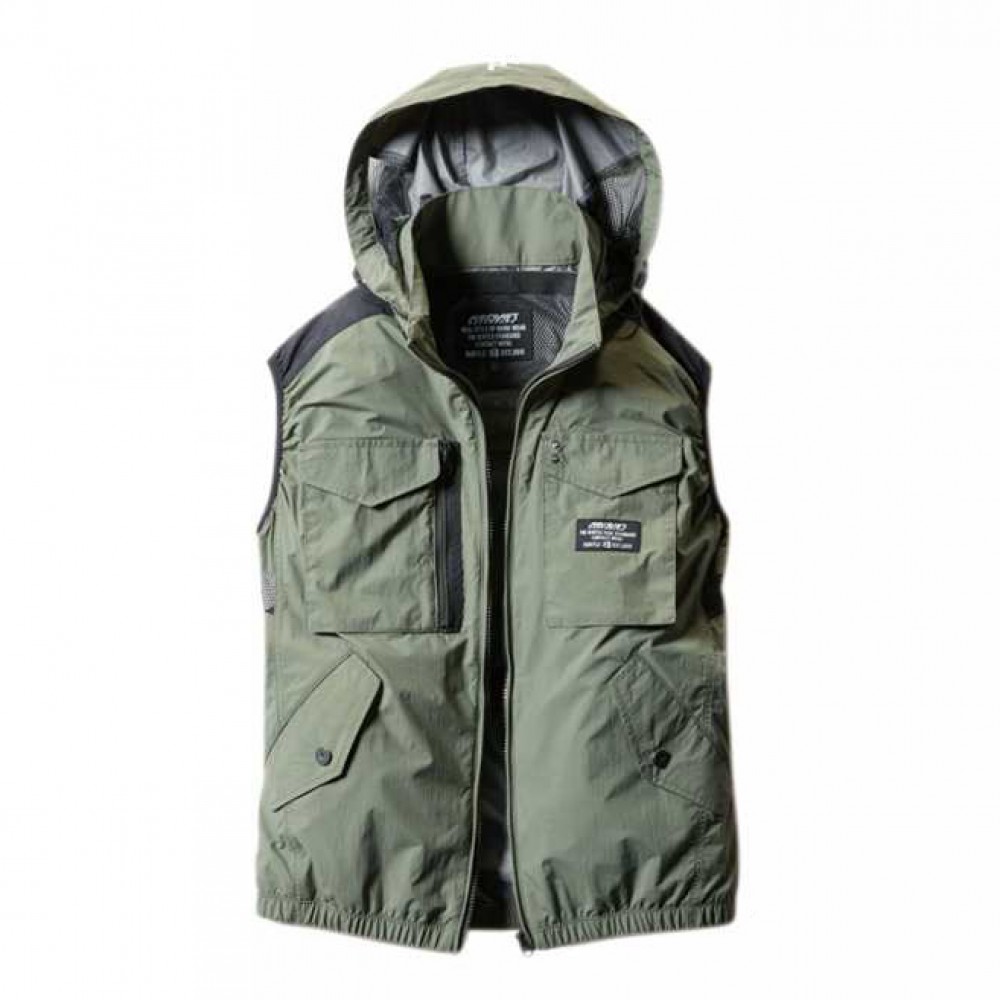 เสื้อพัดลม เสื้อกั๊ก ไร้สาย BURTLE AIRCRAFT AC1154-14 SIZE M สีเขียว ...