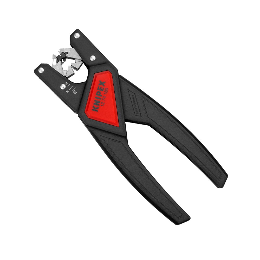 คีมปอกสายไฟ KNIPEX 12 74 180 SB Automatic ลดราคา | iToolmart