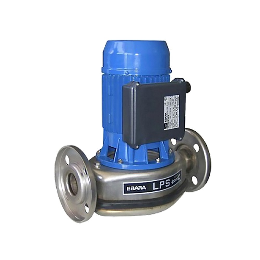 ปั๊มหอยโข่ง Ebara LPS 40/75M ปั๊มแสตนเลส IN-LINE ขนาด 1 นิ้วครึ่ง x 1 ...