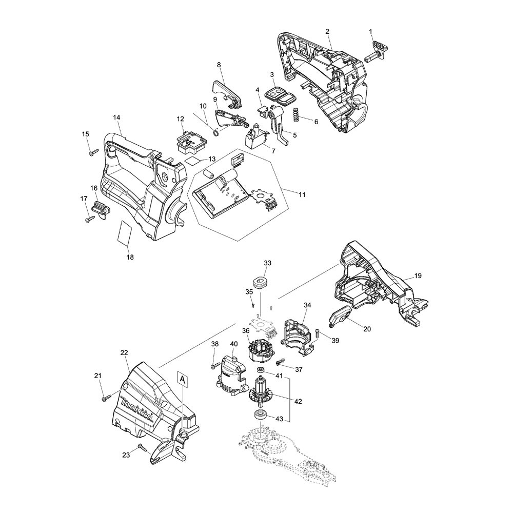 ปะเก็น MAKITA DUH601Z ลดราคา | iToolmart