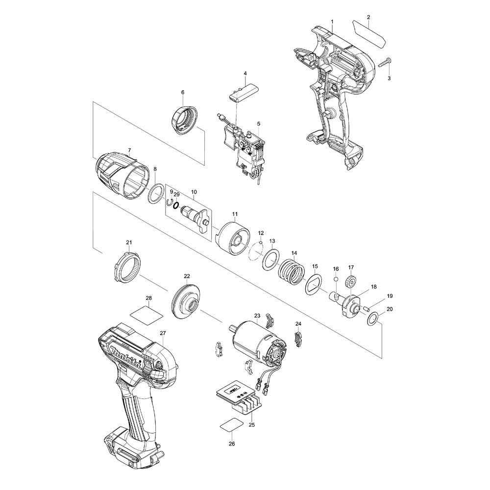 หัวกันชน MAKITA TW140DZ ลดราคา | iToolmart