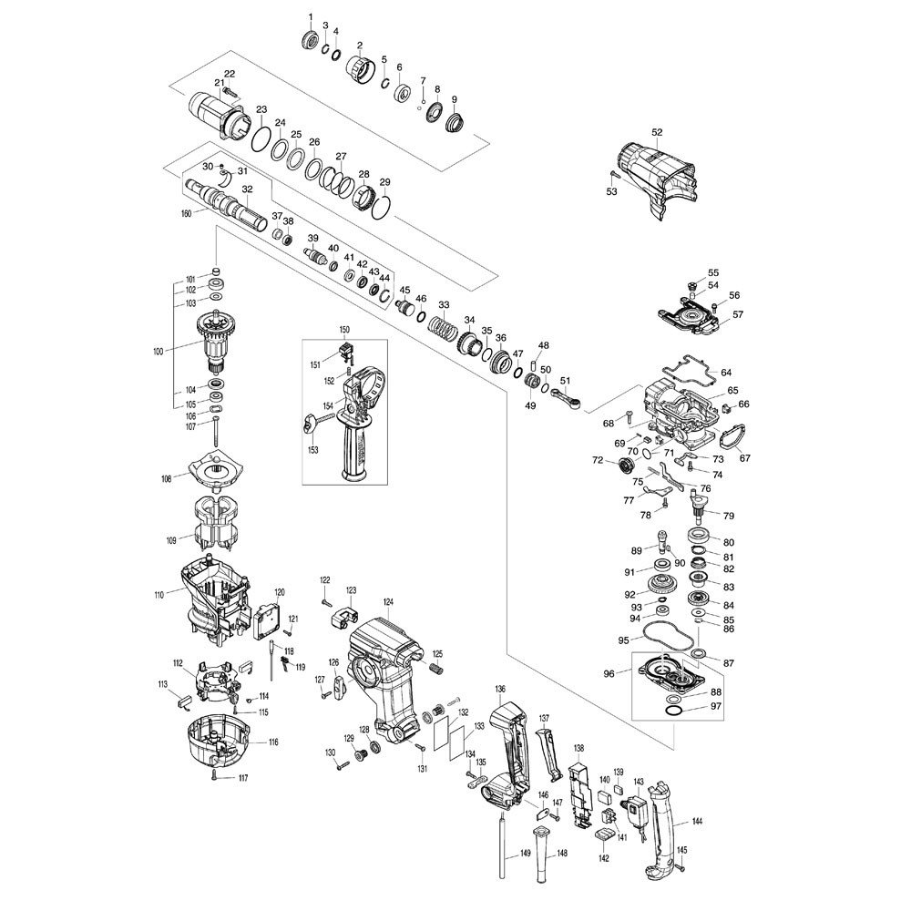 แหวนรองไกด์ MAKITA HR3001CJ ลดราคา | iToolmart