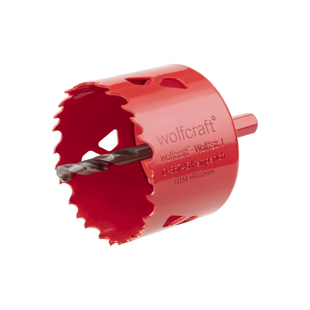 โฮลซอเจาะเหล็ก Wolfcraft 5473000 Holesaw BiM ø 65 mm. ลดราคา | iToolmart