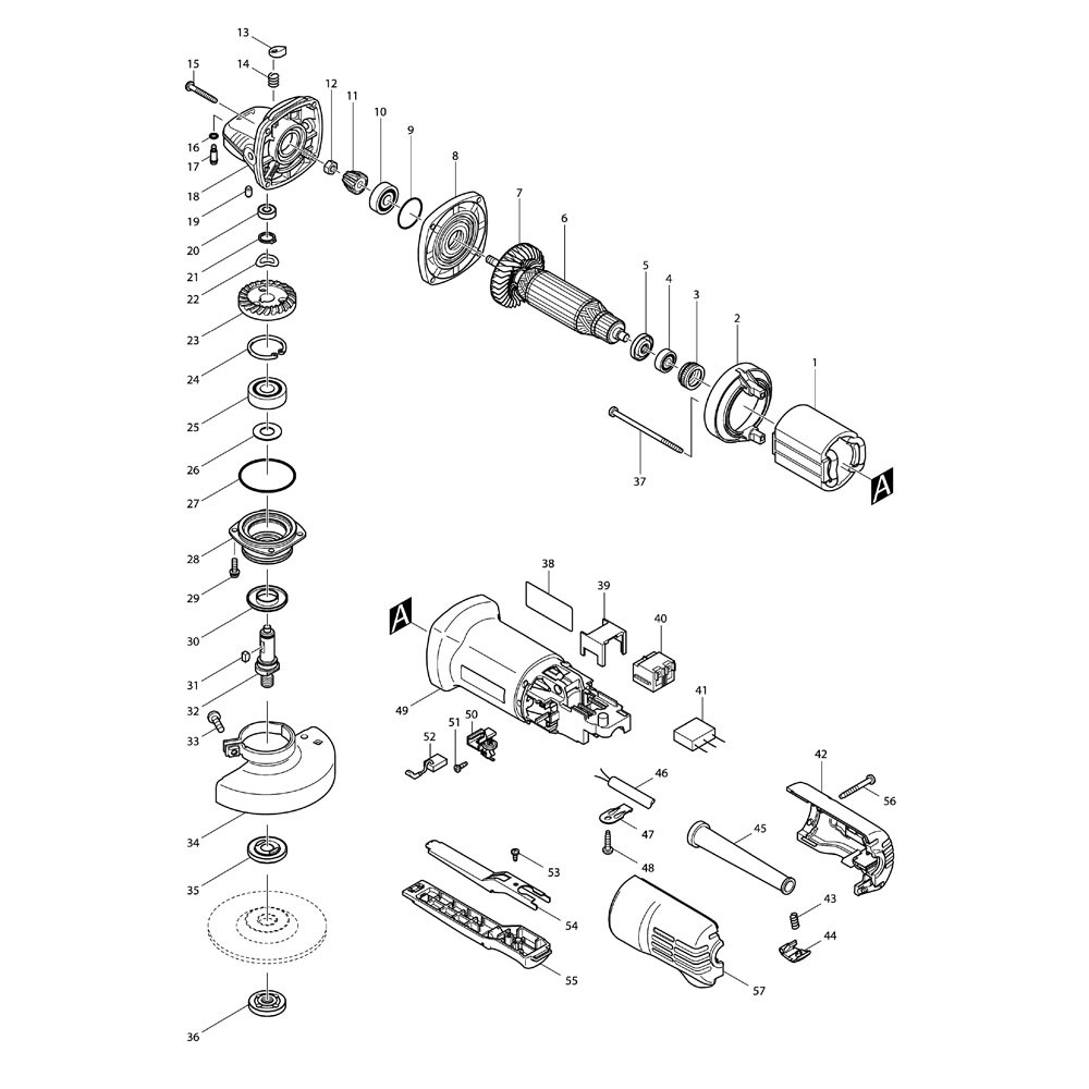 สเปเซอร์ MAKITA 9556HP ลดราคา | iToolmart