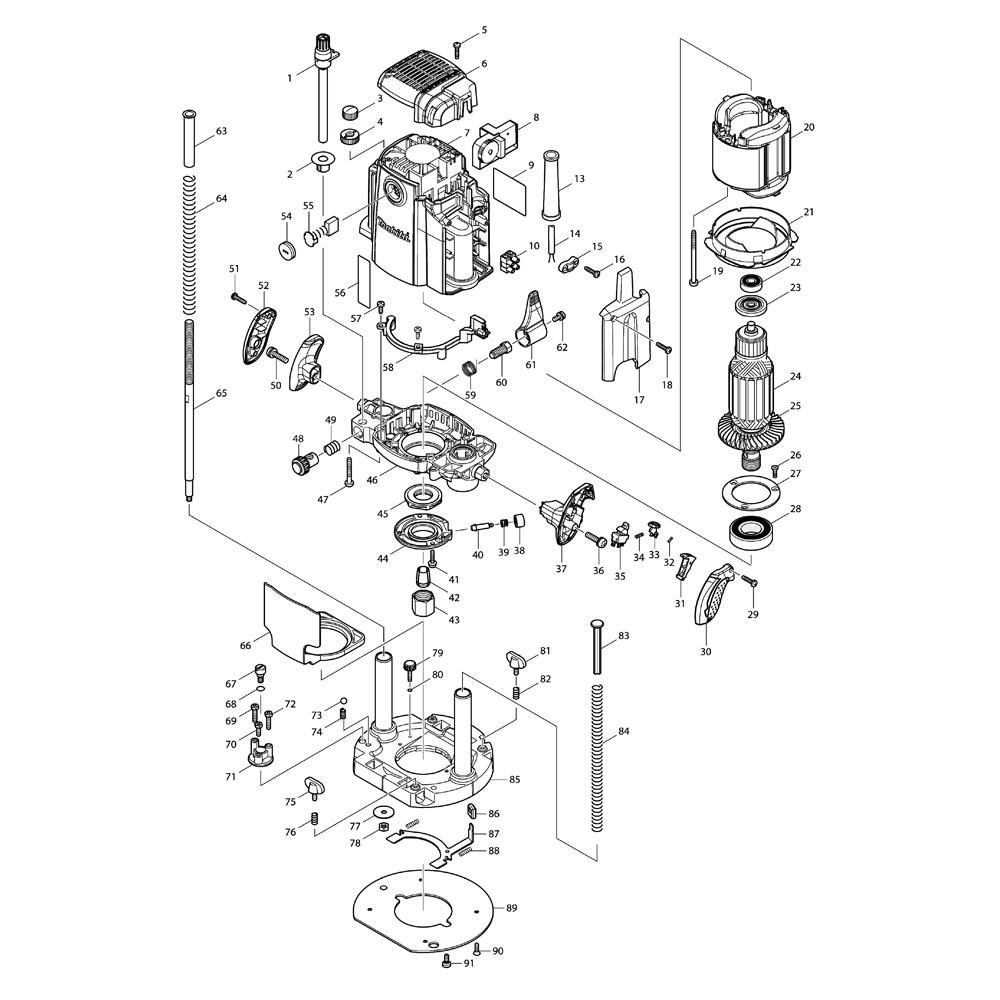 แหวนรองแบบแบน MAKITA RP2301FC05 ลดราคา | iToolmart
