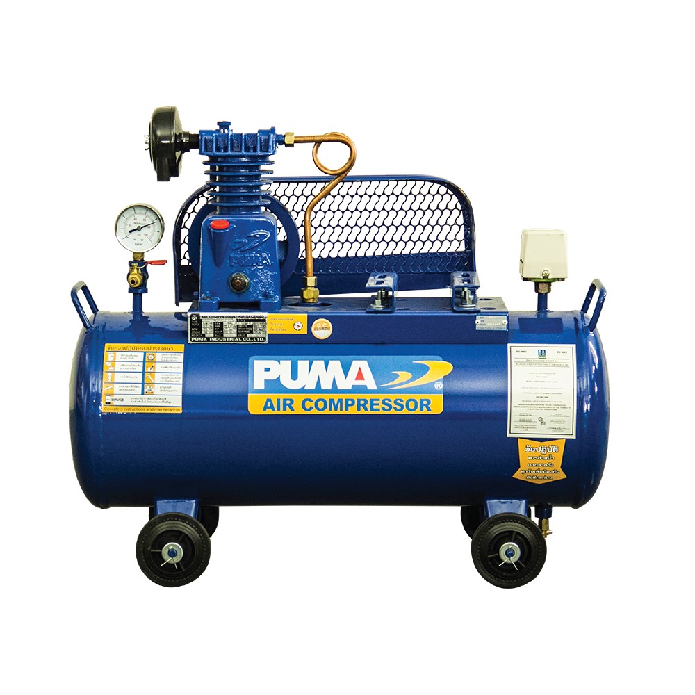 ปั๊มลม PUMA PP1-NM ไม่รวมมอเตอร์ ถัง 36 ลิตร 1 ลูกสูบ ลดราคา | iToolmart