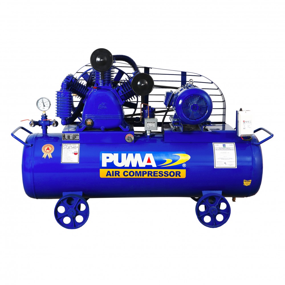 ปั๊มลมแรงดันสูง PUMA TPP100 ถัง 315 L. พร้อมมอเตอร์ 10 HP ลดราคา | iToolmart