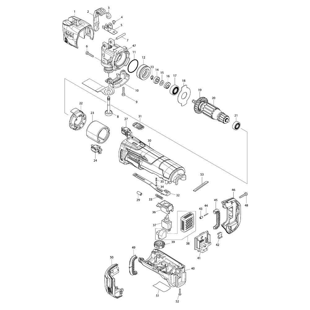 หมุดยาง MAKITA DTM51 ลดราคา | iToolmart