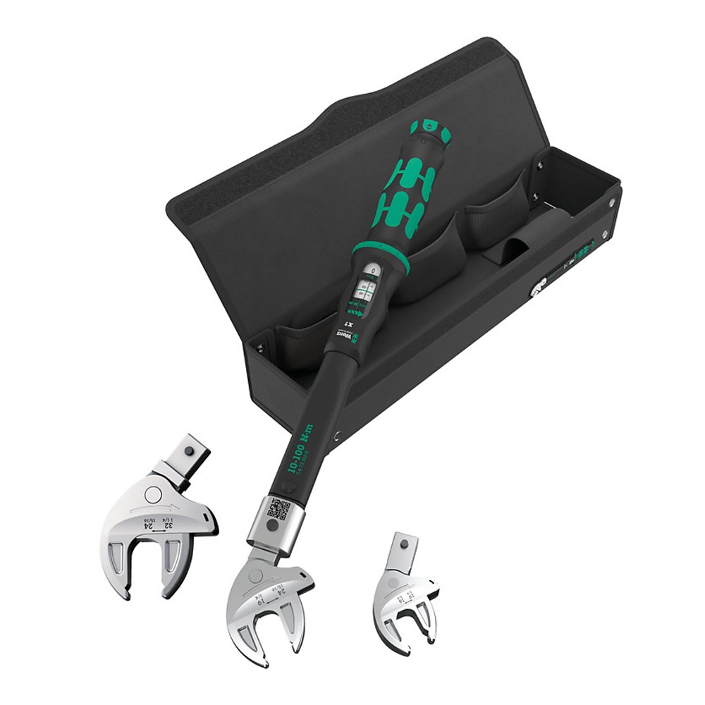 ชุดประแจทอร์คปากเลื่อน Wera 9530 Torque Wrench Set 05136076001 10-100 Nm สำหรับติดตั้ง ...