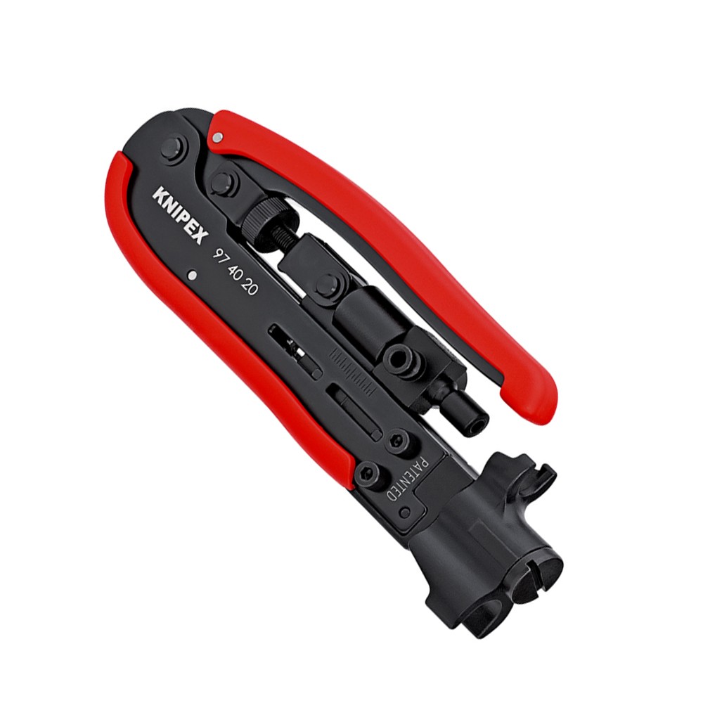 เครื่องมือย้ำสาย KNIPEX 97 40 20 SB for Coax conectors ลดราคา | iToolmart
