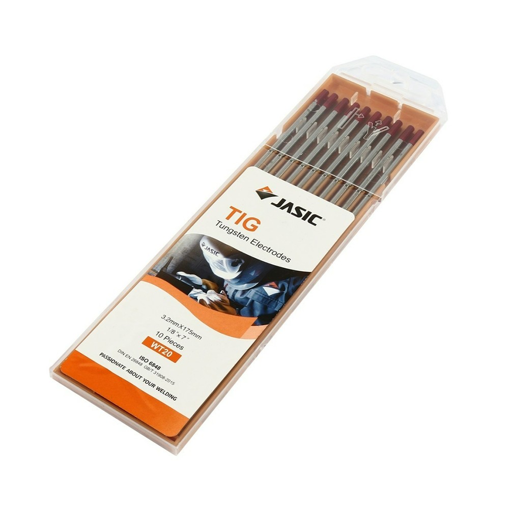ลวดทังสเตน สีแดง (WT20) JASIC ขนาด 3.2 มม. (แพ็ค 10 ชิ้น) ลดราคา | iToolmart