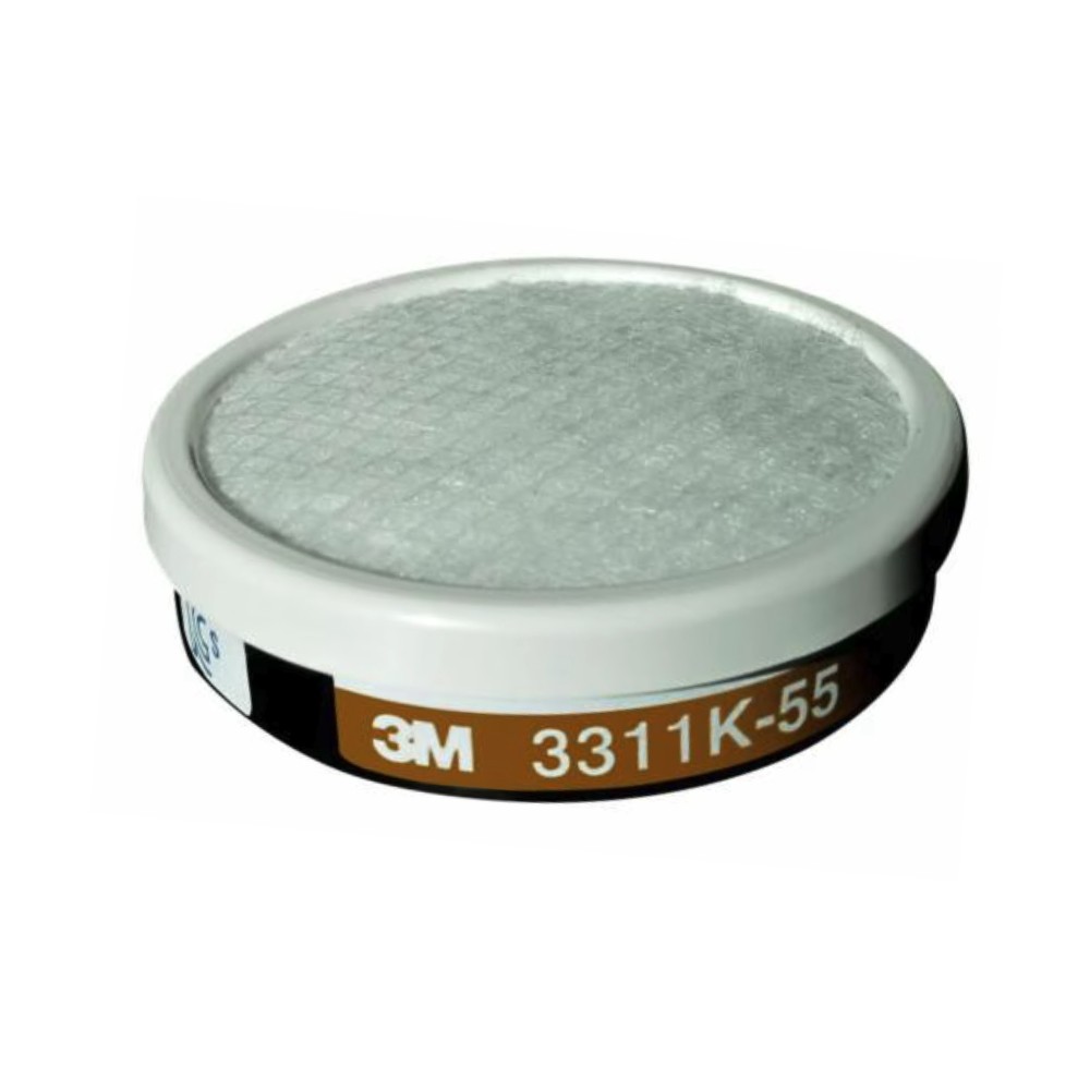 ตลับกรอง 3M 3311K-55 ตลับกรองไอระเหยสารตัวทำละลาย ขนาด 55 ซี.ซี ...